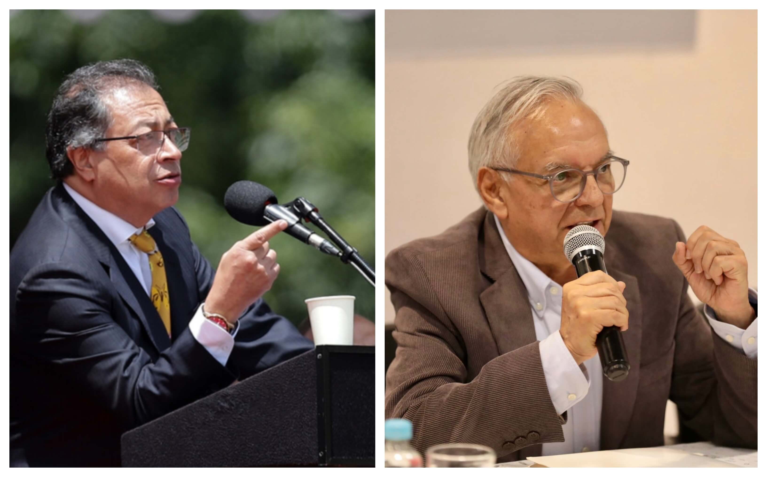 Gustavo Petro pide la renuncia del ministro de Hacienda Ricardo Bonilla